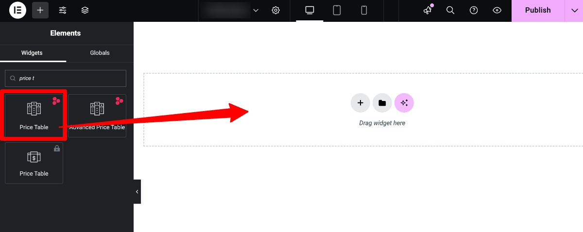 How to Create a Stunning Price Table in Elementor